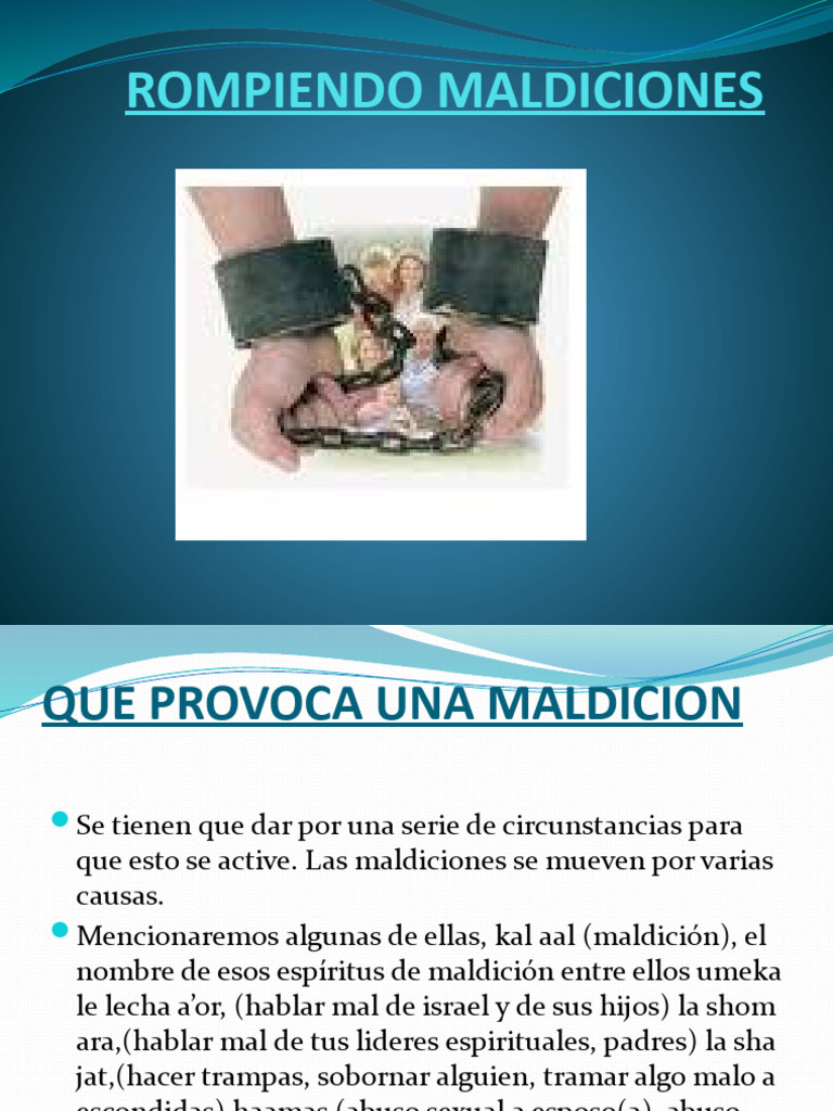 Rompiendo Maldiciones Espirituales | PDF