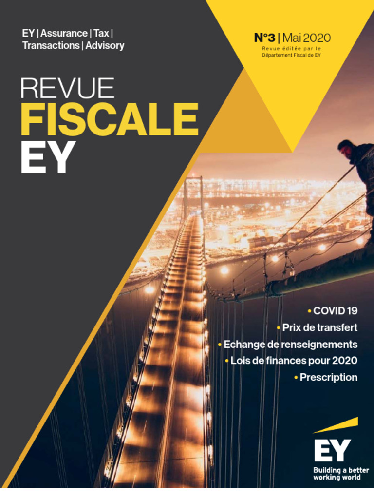Troisième Numéro de La Revue Fiscale EY Tunisie | Download Free PDF | Accounting | Business