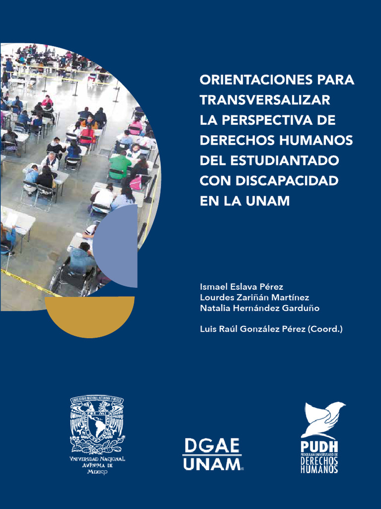 UNAM DGAE PUDH OTPS PDF Digital | PDF | Invalidez | Inclusión (Educación)
