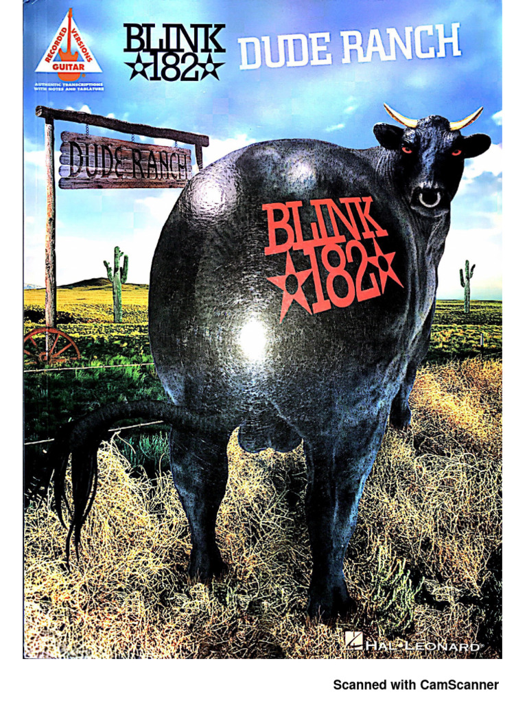 Songbook - Blink 182 - Dude Ranch | PDF