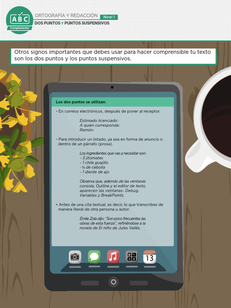 Dos Puntos y Puntos Suspensivos | PDF