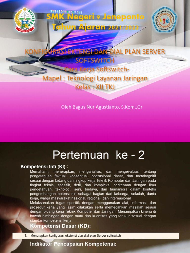 Cara Kerja Softswitch Materi Pertemuan Kedua Mapel TLJ | PDF