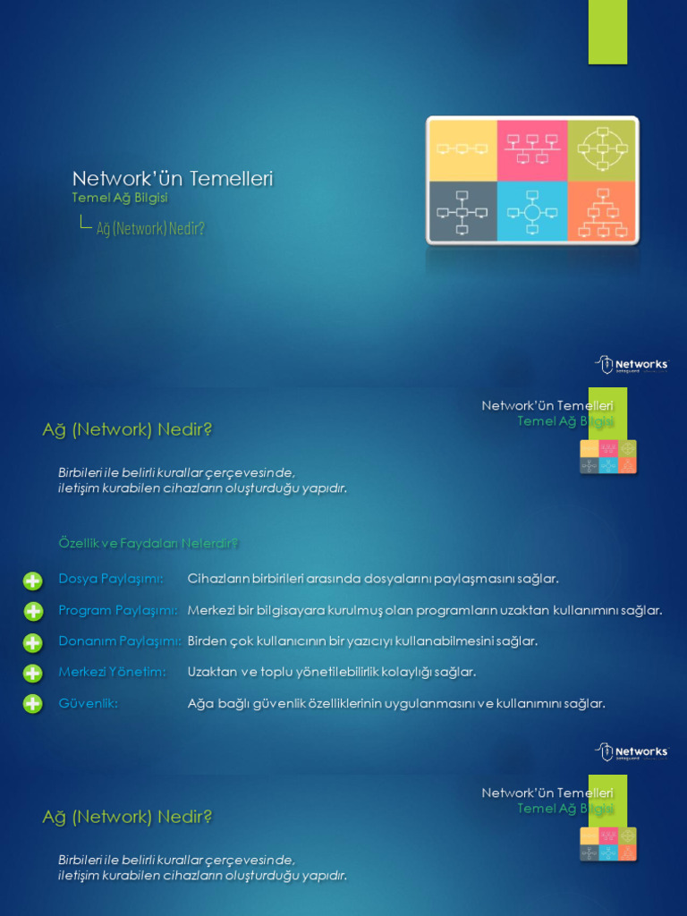 Ağ Nedir, Özellikleri Ve Faydaları | PDF