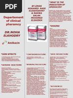 Unibrol 250mg Tablet Overview | PDF | Drugs | Pharmacology