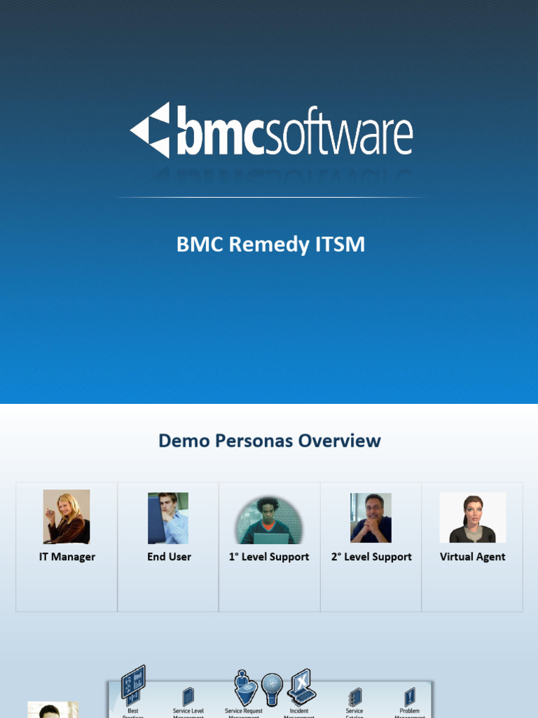 Solución BMC Remedy ITSMpdf | PDF | Software Engineering | Computer Science