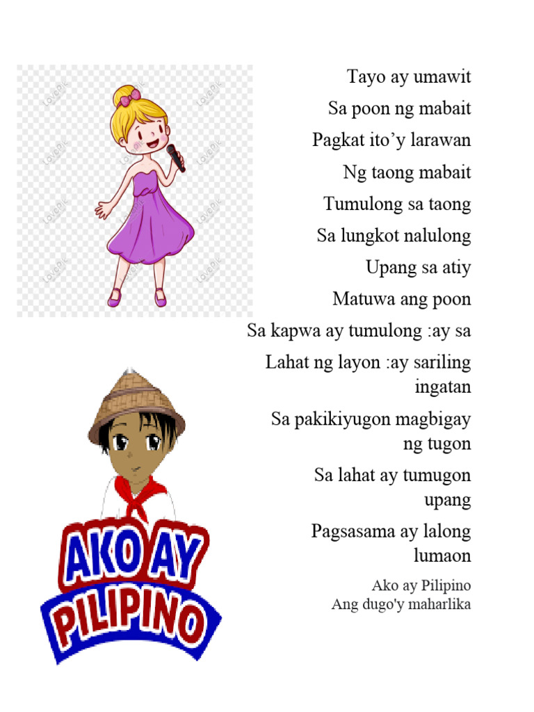Tayo Ay Umawit | PDF