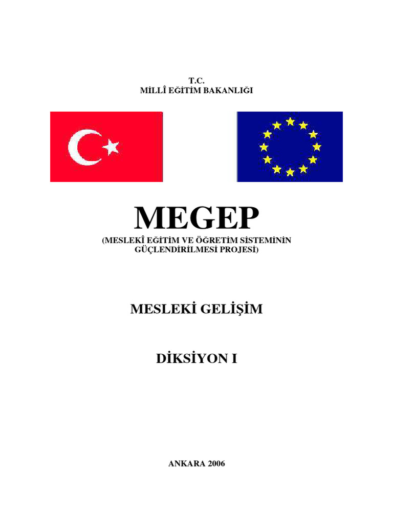 Diksiyon 1 2 MEGEP 2006 Compressed | PDF