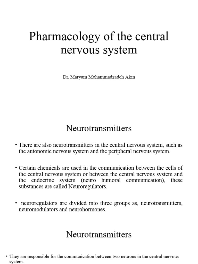 Neurotransmitters 2023 | PDF | Neurotransmitter | Chemical Synapse