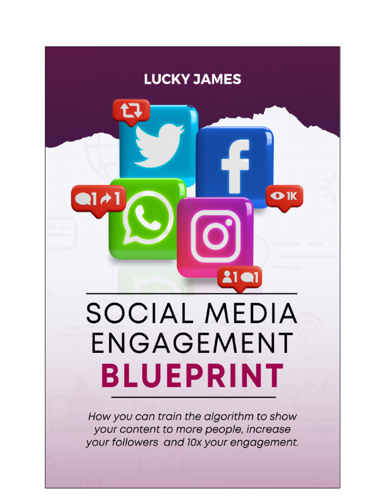 Social Media Engagement Blueprint | PDF | Social Media | Popular Culture & Media Studies