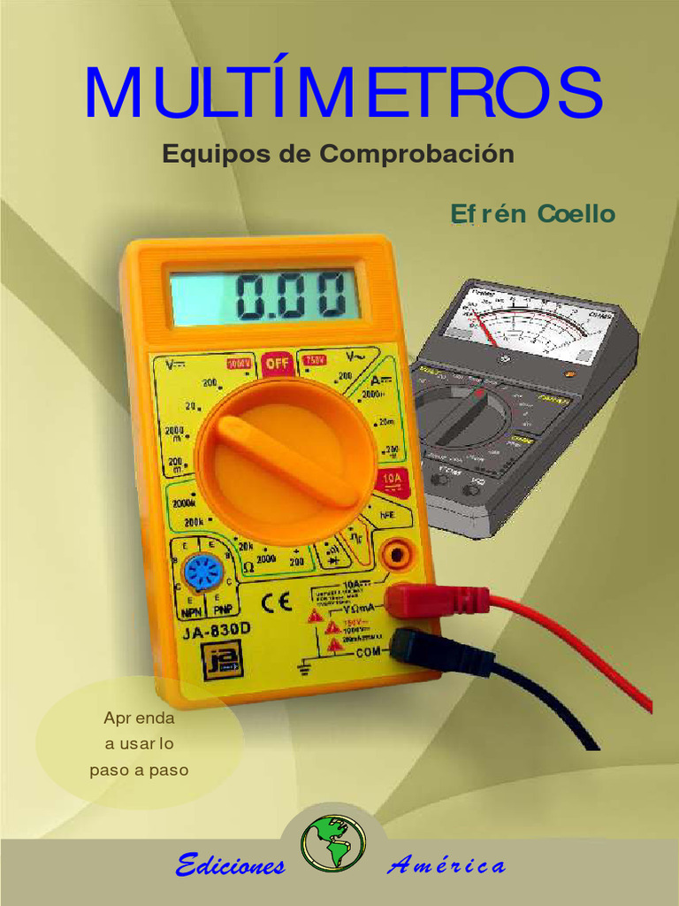 Manual Multimetro 2 | PDF | Inductor | Relé