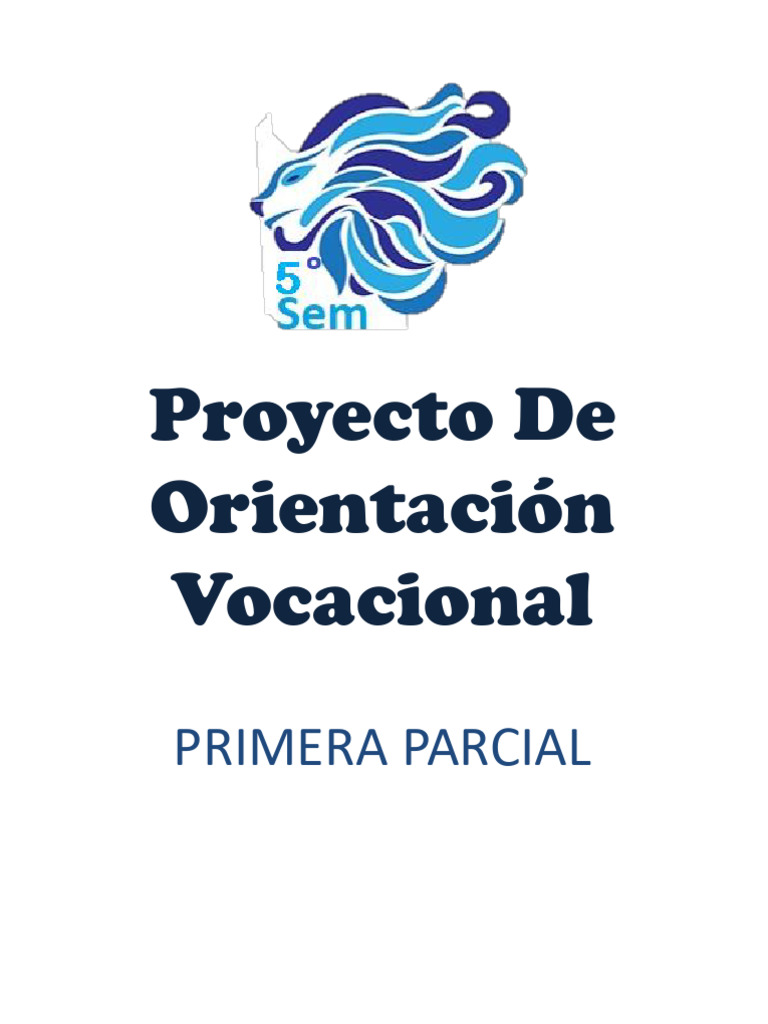 Portada Orientación Vocacional | PDF