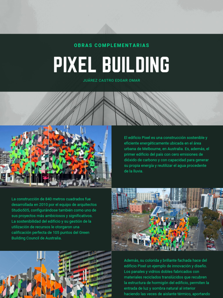 Edificio Pixel: Sostenibilidad en Melbourne | PDF | Tecnologías ...