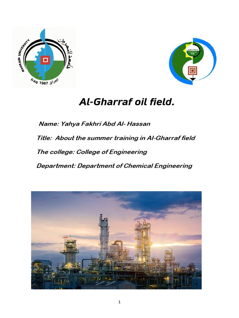 Al-Gharraf Oil Field Training Guide | PDF