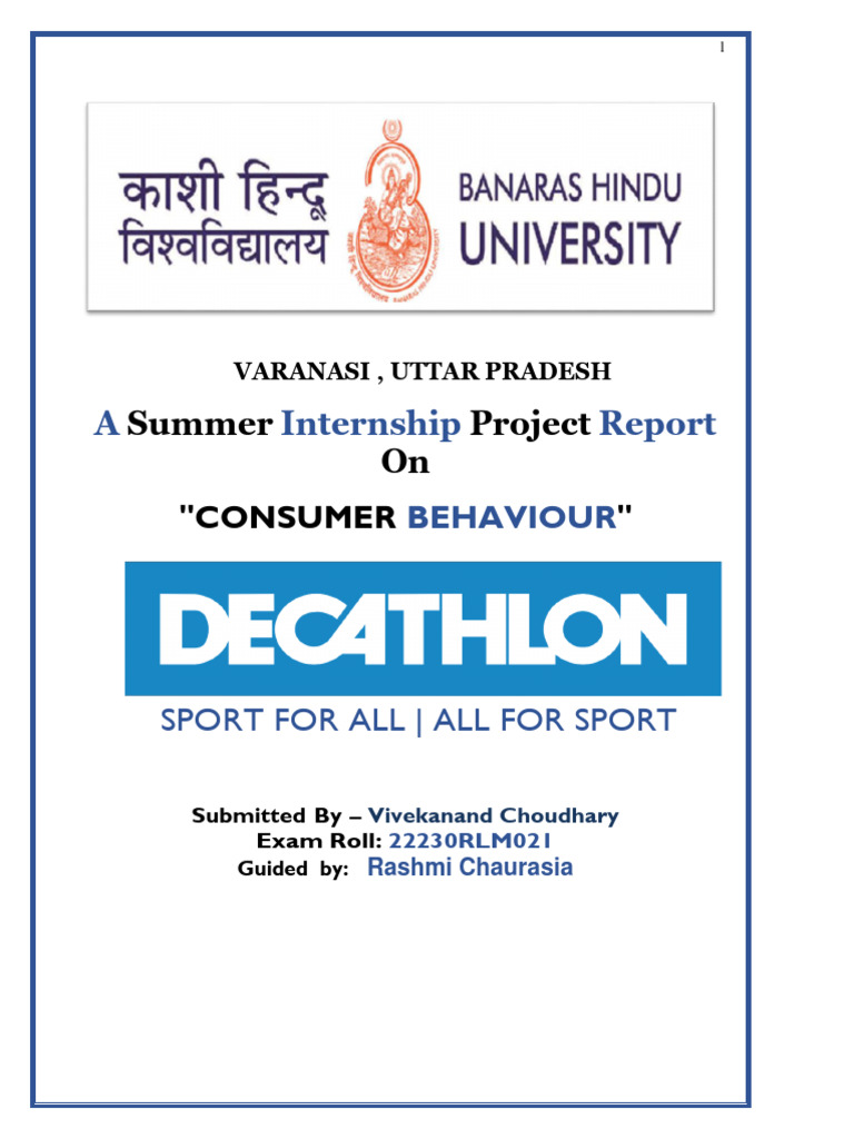 Decathlon | PDF | Consumer Behaviour | Retail