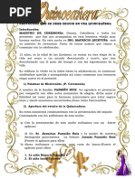 Programa de Quinceañera | PDF | Amor