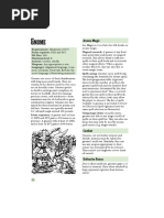Playable Slime Race for D&D 5E | PDF | Self-Improvement