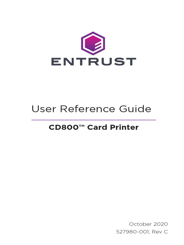 CD800 User Reference Guide | PDF | Printer (Computing) | Computer Science