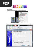 Panduan Instalasi dan Penggunaan ExamView | PDF