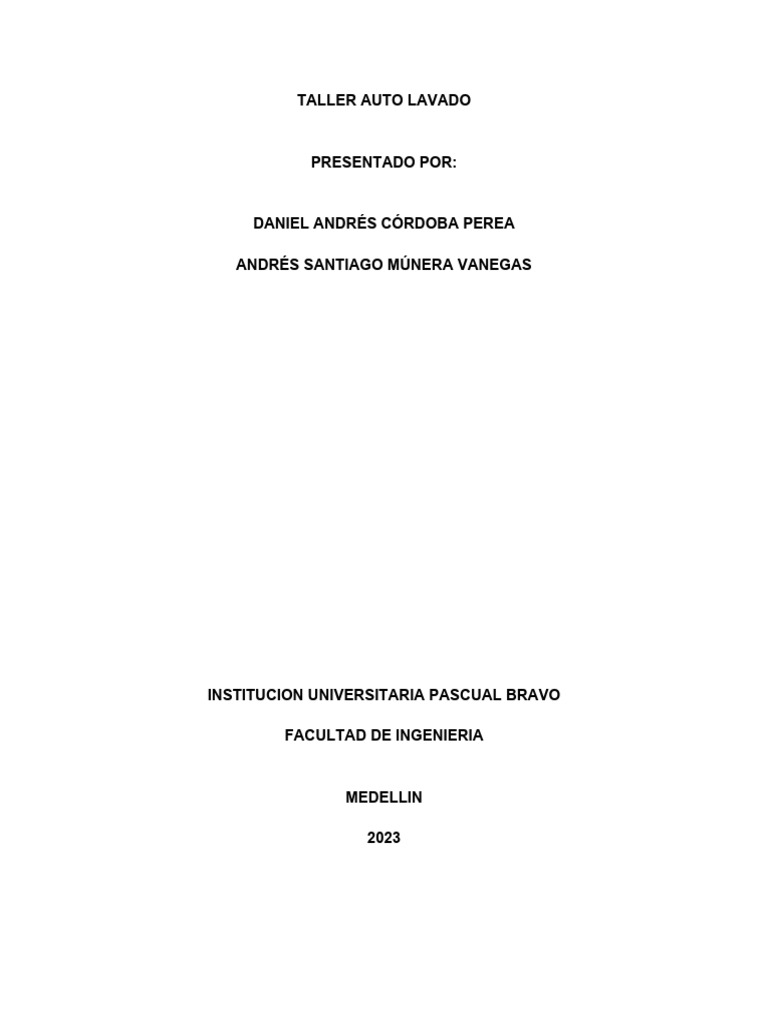 Simulación y Análisis de Autolavado | PDF | Science | Probabilidad