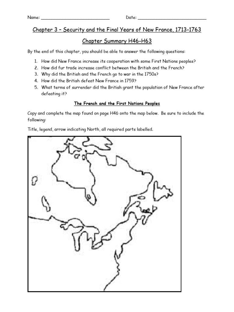Chapter 3 - Security and The Final Years of New France, 1713-1763 ...