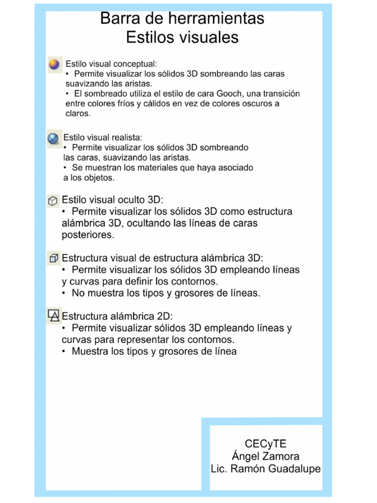 Barra de Herramientas Estilos Visuales | PDF
