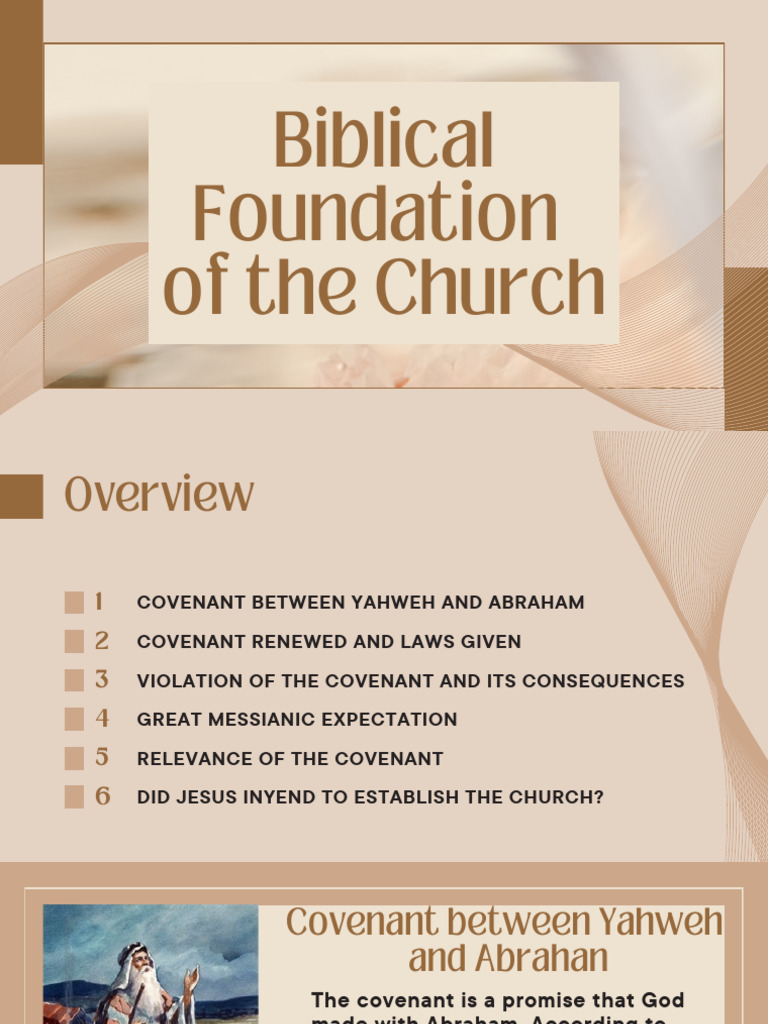 Biblical Foundation of The Church | Download Free PDF | Covenant ...
