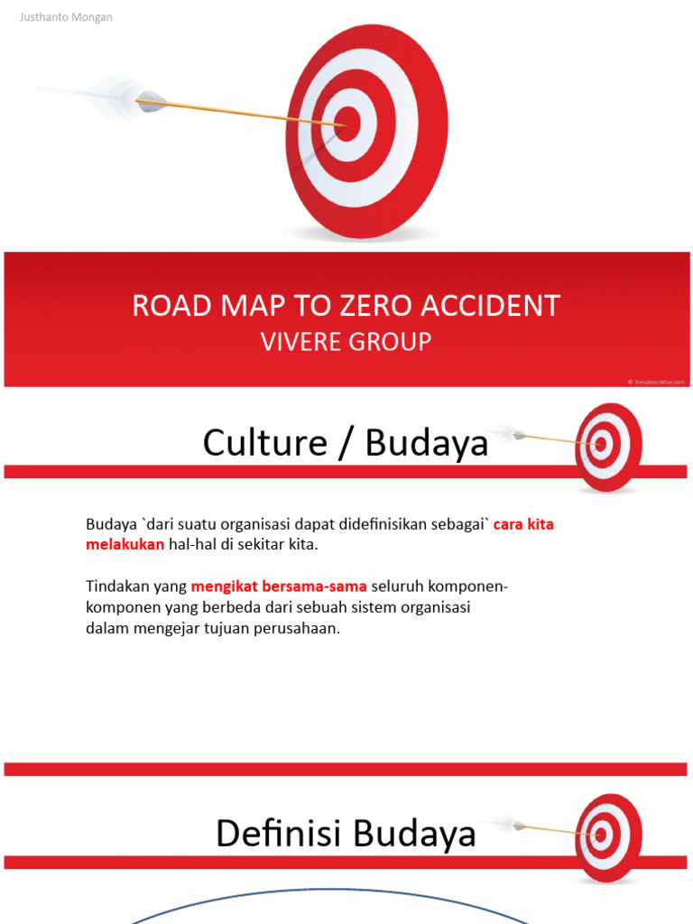 Road Map To Zero Accident | PDF | Karier & Perkembangan
