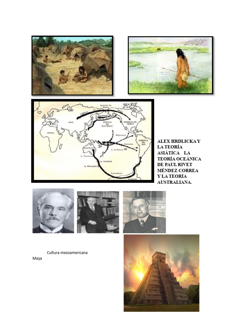 Alex Hrdlicka y La Teoría Asiática La Teoría Oceánica de Paul Rivet ...