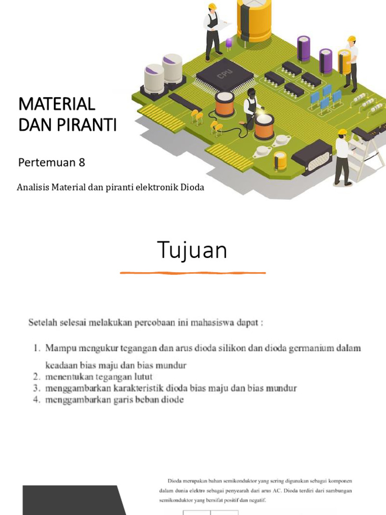 Analisis Dioda dalam Piranti Elektronik | PDF