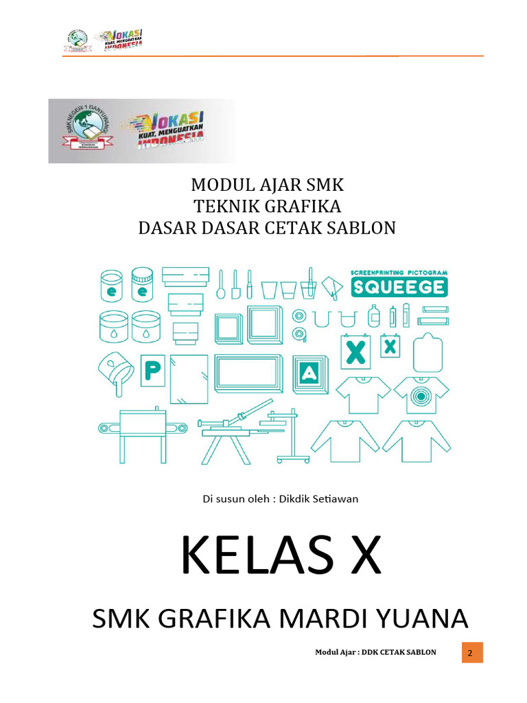 Contoh Modul Ajar DKV | PDF | Seni