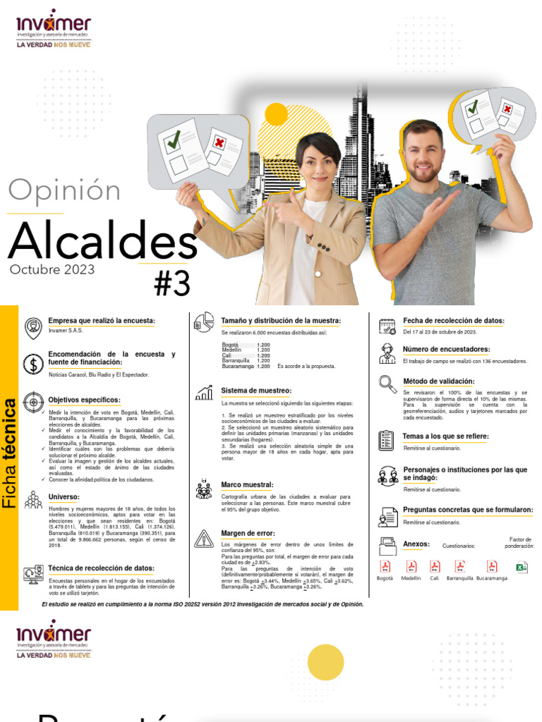 Encuesta de Invamer | PDF