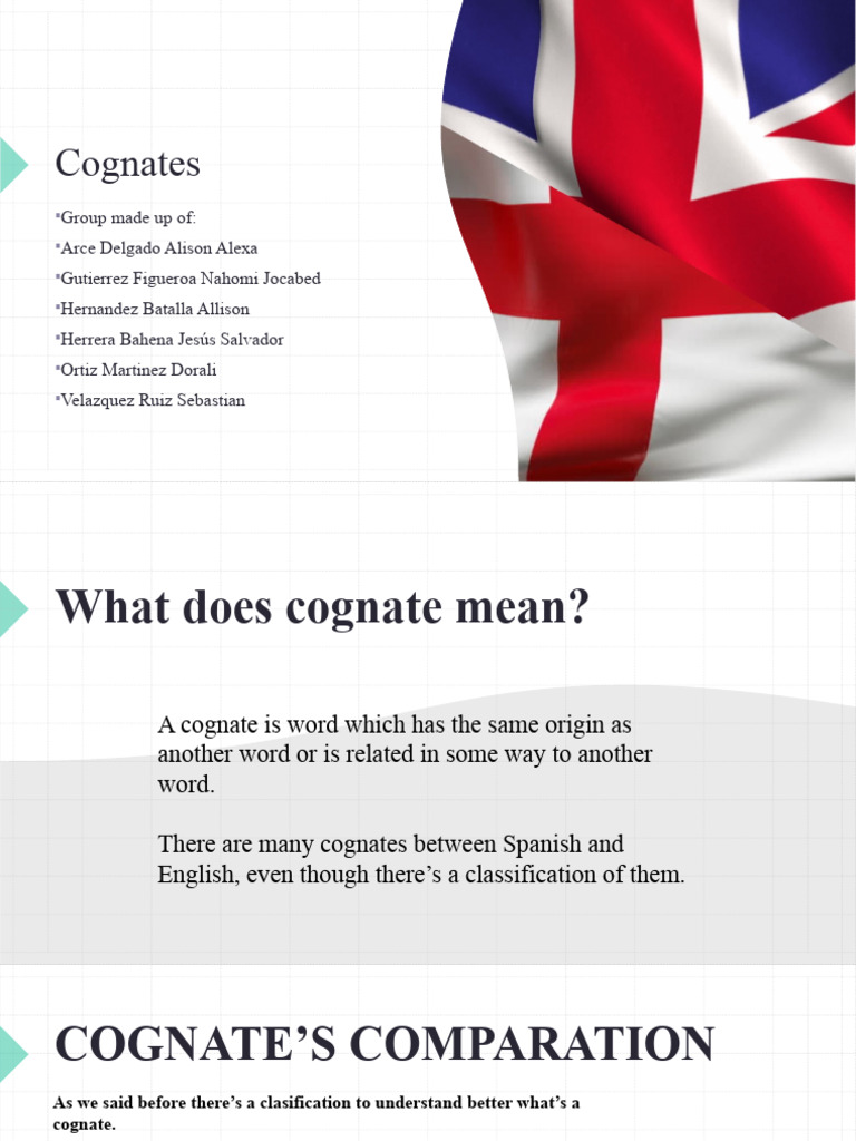 COGNATES | PDF | Language Arts & Discipline