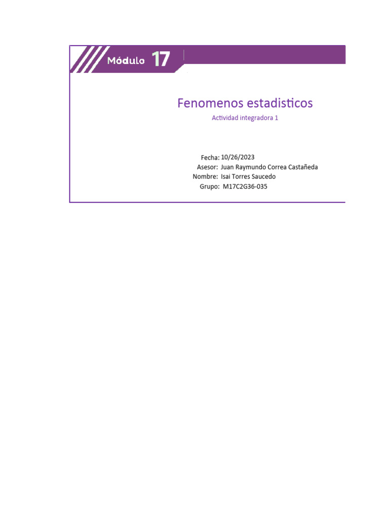Actividad Integradora 1 Módulo 17 Prepa en Línea SEP | PDF | Siembra ...
