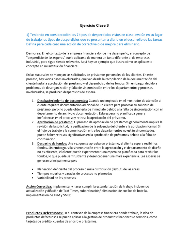 Ejercicio Clase 3 | PDF