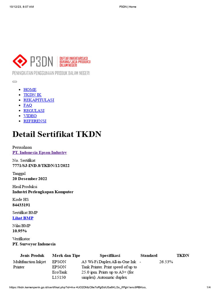 EPSON | PDF | Printer (Computing) | Computer Science