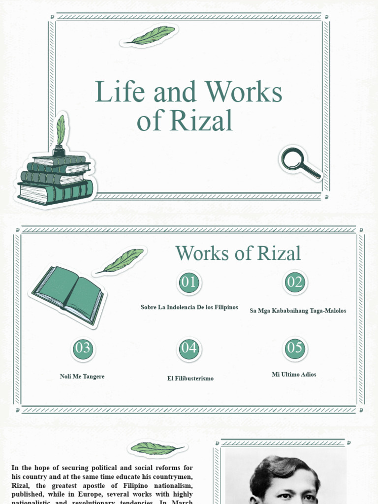 GROUP 3 RIZAL Barbielat | PDF | Philippines | Spanish Language Literature