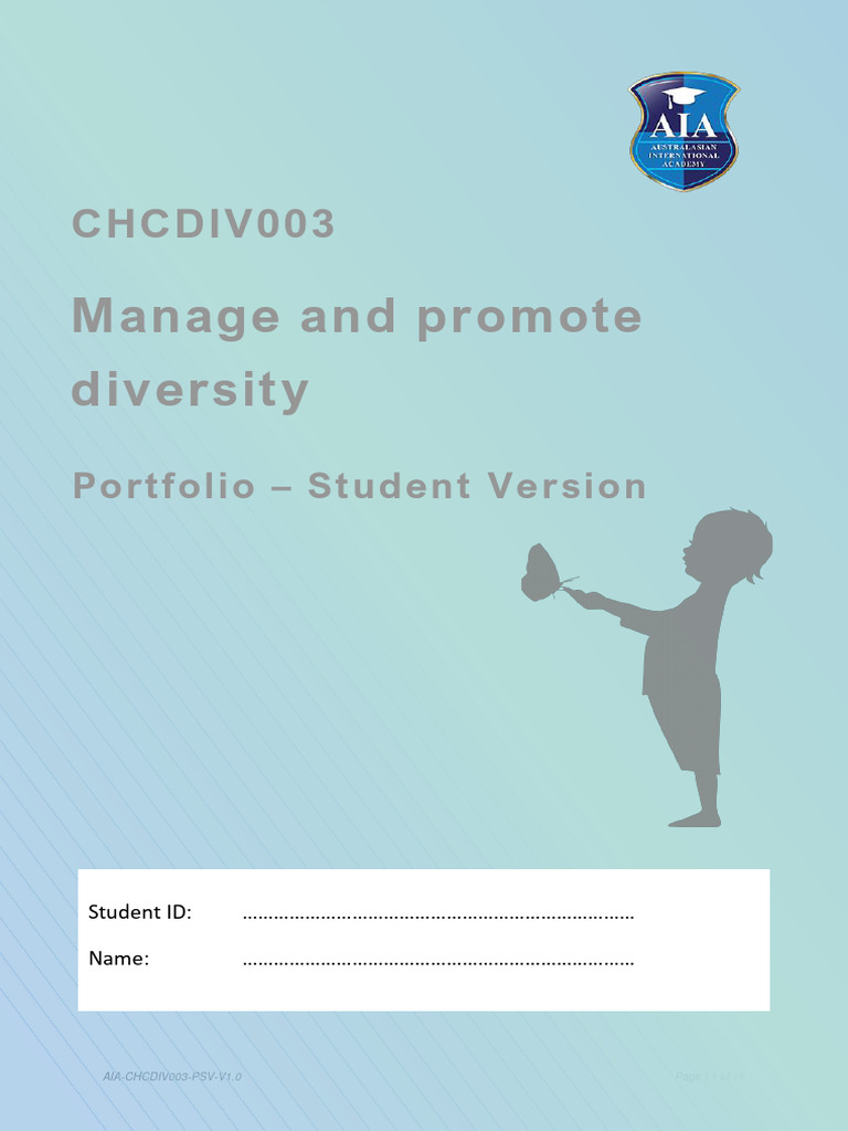 Chcdiv003 Ecec Portfolio | PDF | Policy | Qualitative Research