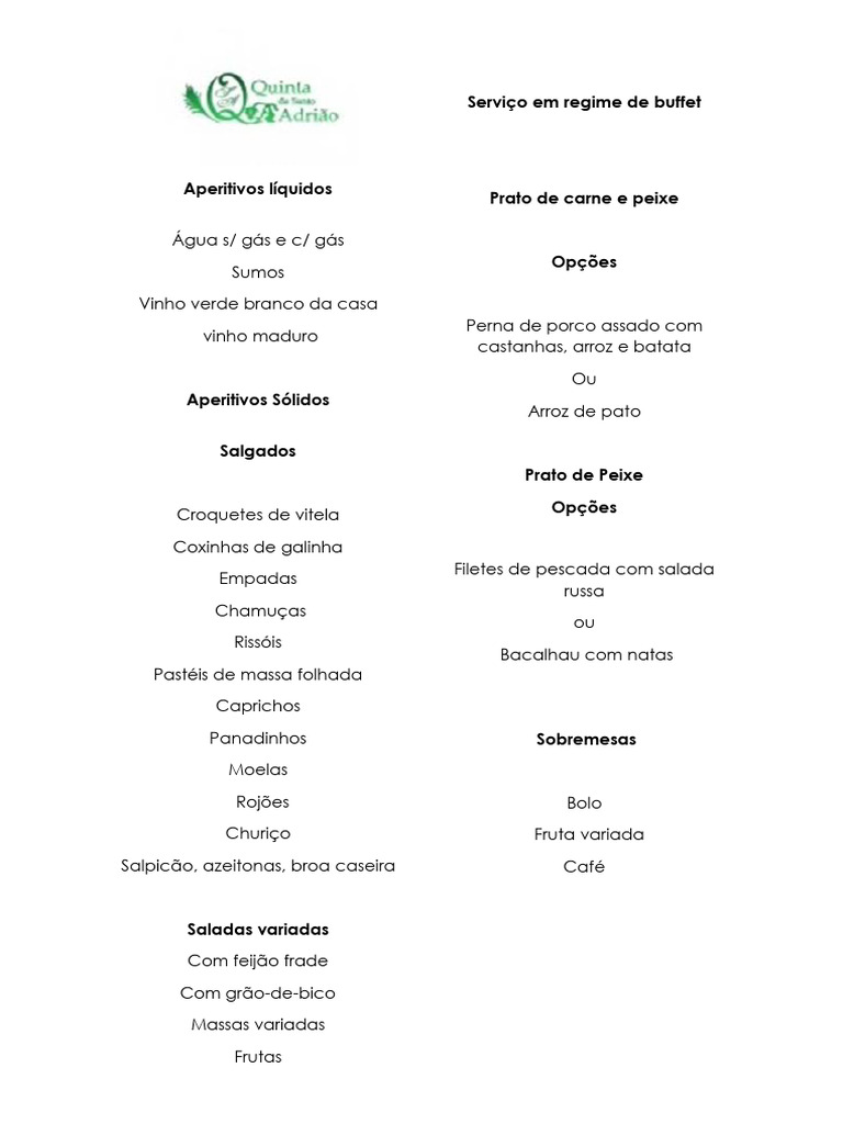 Ementa 20 - 10 - 2023 AEL | PDF