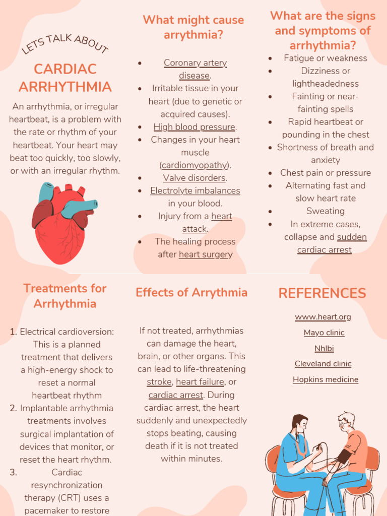 Cardiac Arrhythmatic Brochure 7 | PDF | Heart | Cardiac Arrest