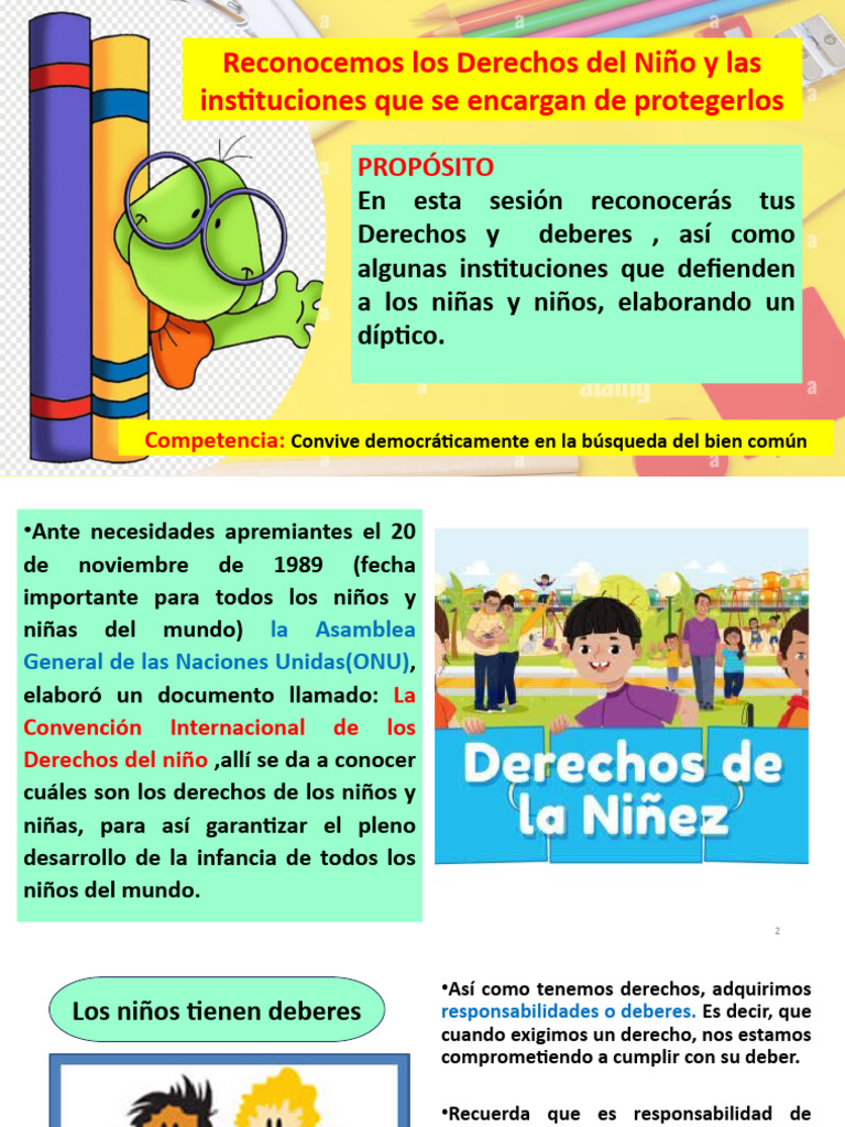 Derechos y Deberes del Niño | PDF | Derechos de los niños | Justicia
