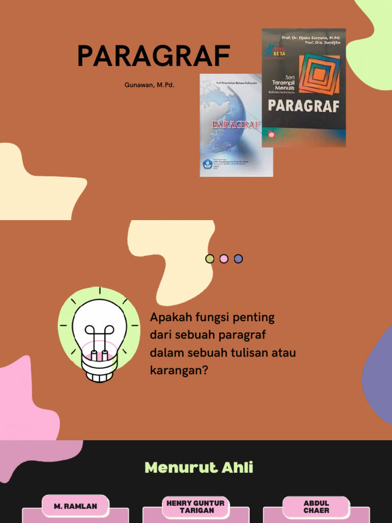 Fungsi dan Struktur Paragraf | PDF