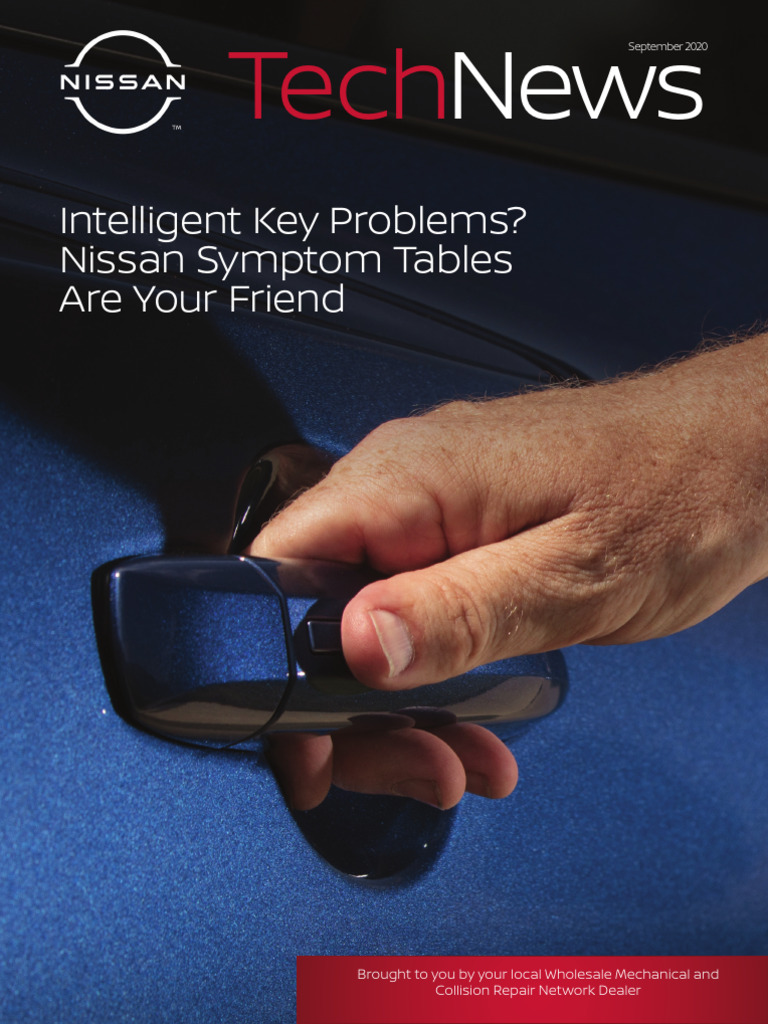 Nissan Intelligent Key Problems Symptom Tables Pdf Electronics