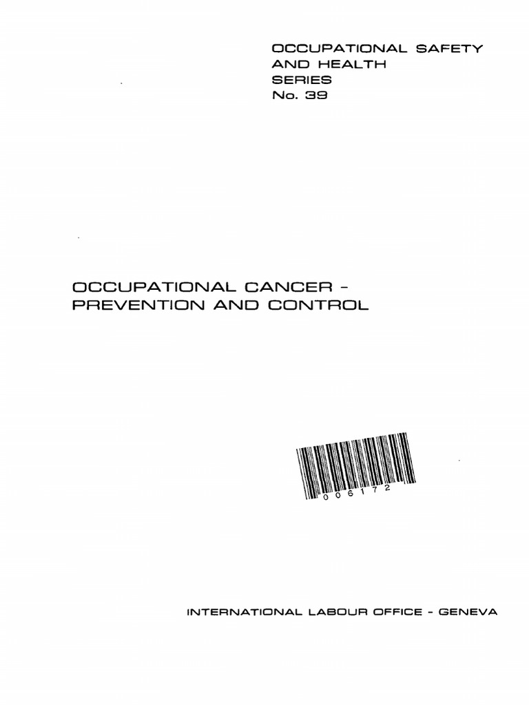 ILO Occupational Cancer Prevention and Control | PDF | Occupational Safety And Health ...