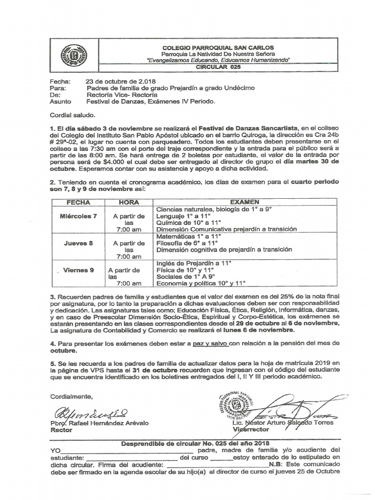 Circular 025 | PDF