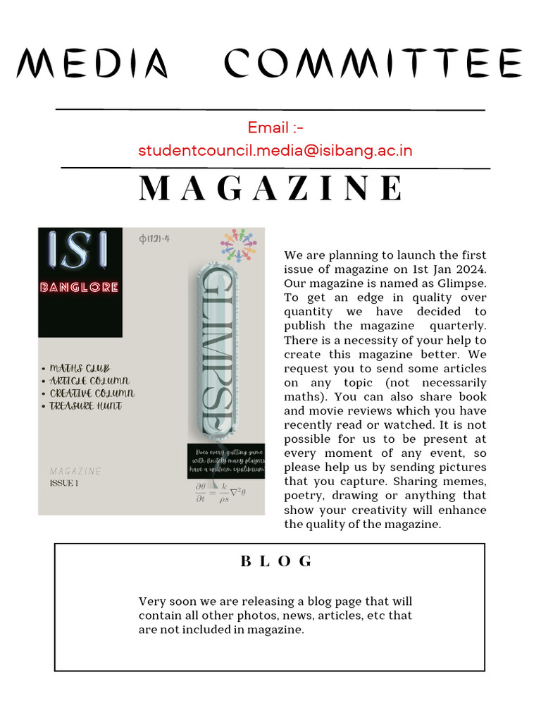 Media Committee | PDF