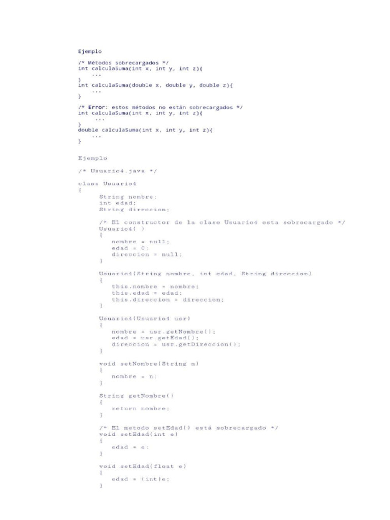 Documento Pdf Java Lenguaje De Programación Objeto Informática