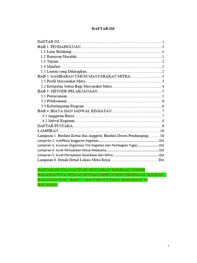 Template PKM PM UMS 2022 | PDF