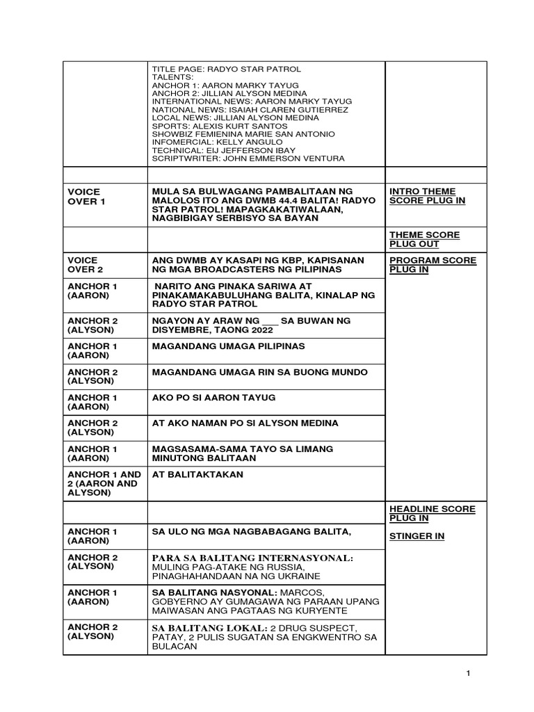 KPWKF Script (Sure) | PDF