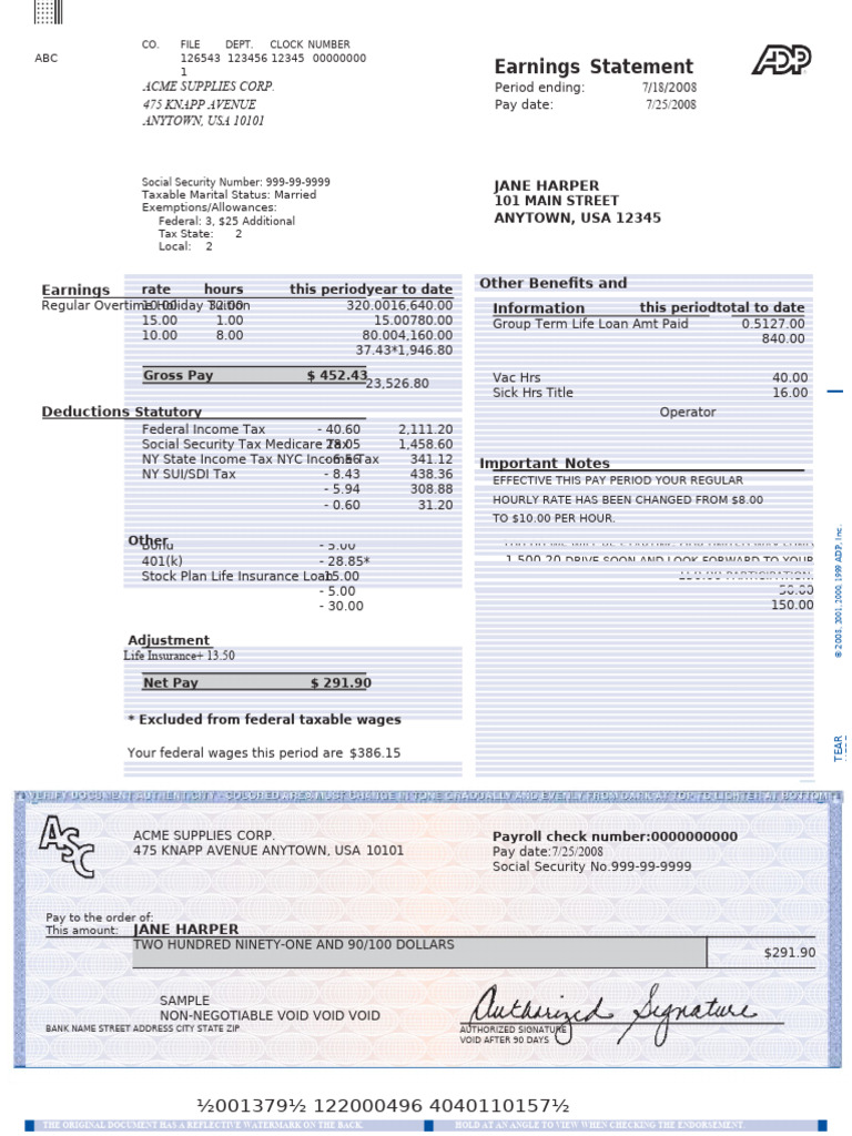 Payroll Summary for Employees | PDF