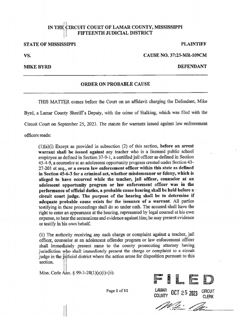 Redacted Auto Order 10 25 2023 Pdf